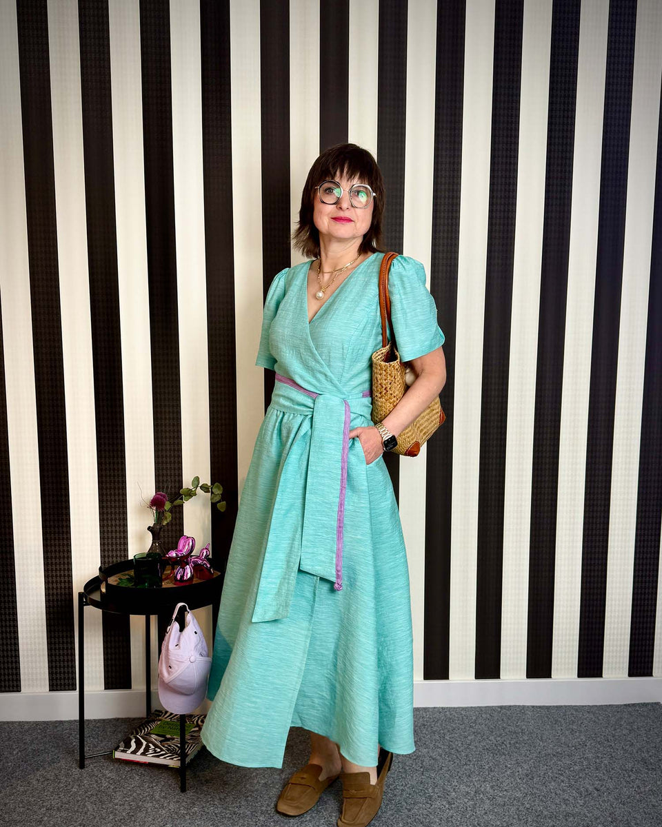 Türkise Webware für modische Sommeroutfits – Wilhelm Zuleeg GmbH